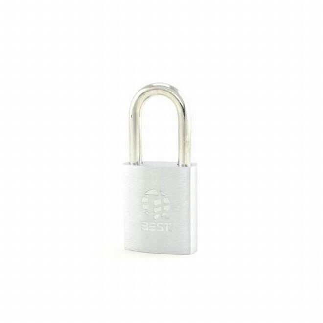 Best 21B722LM5 5/16 Inch Brass Padlock 7 Pin 1-1/2 Inch Shackle Non Key ...