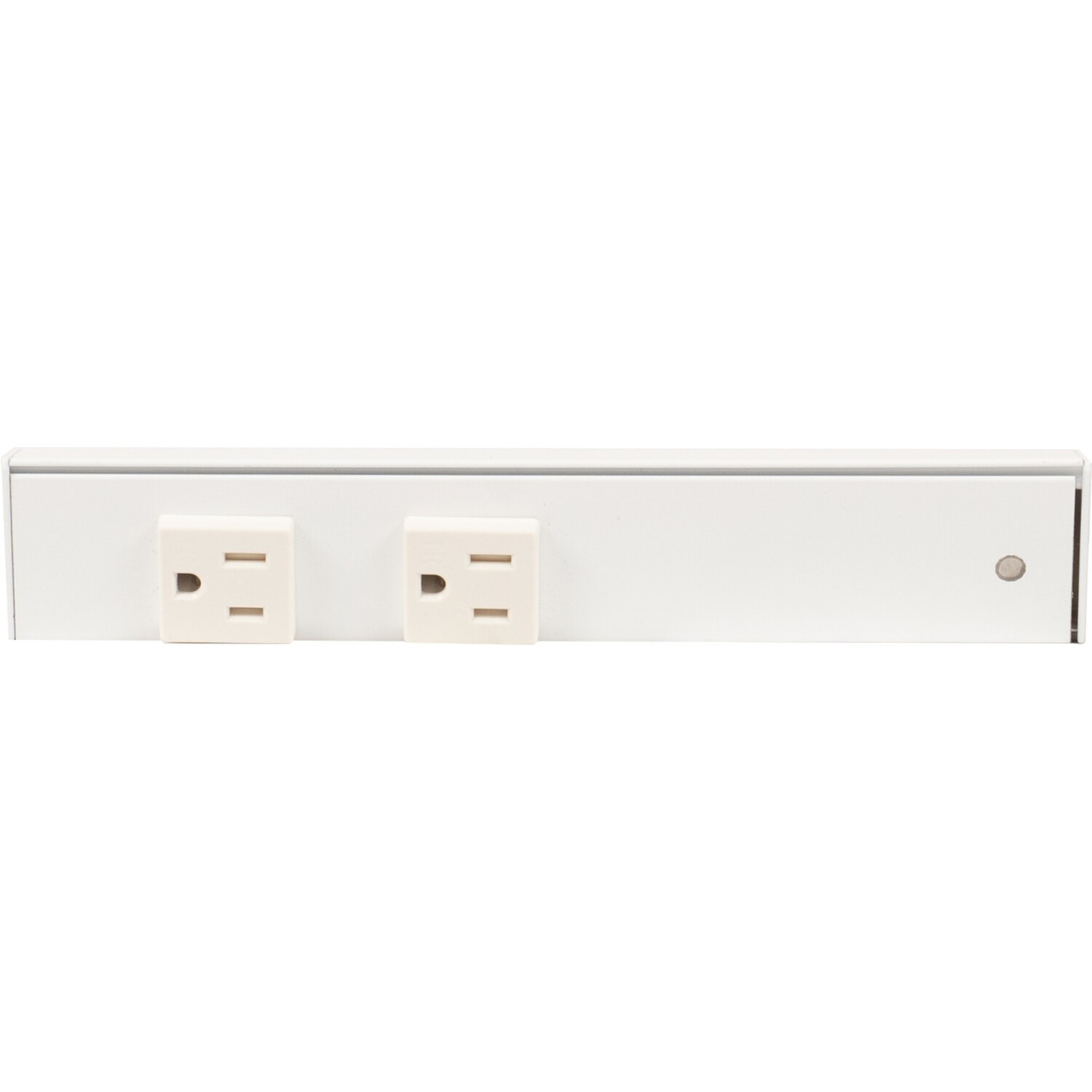 Task Lighting 9 Inch White Apt Angle Power Strip White Receptacles ...